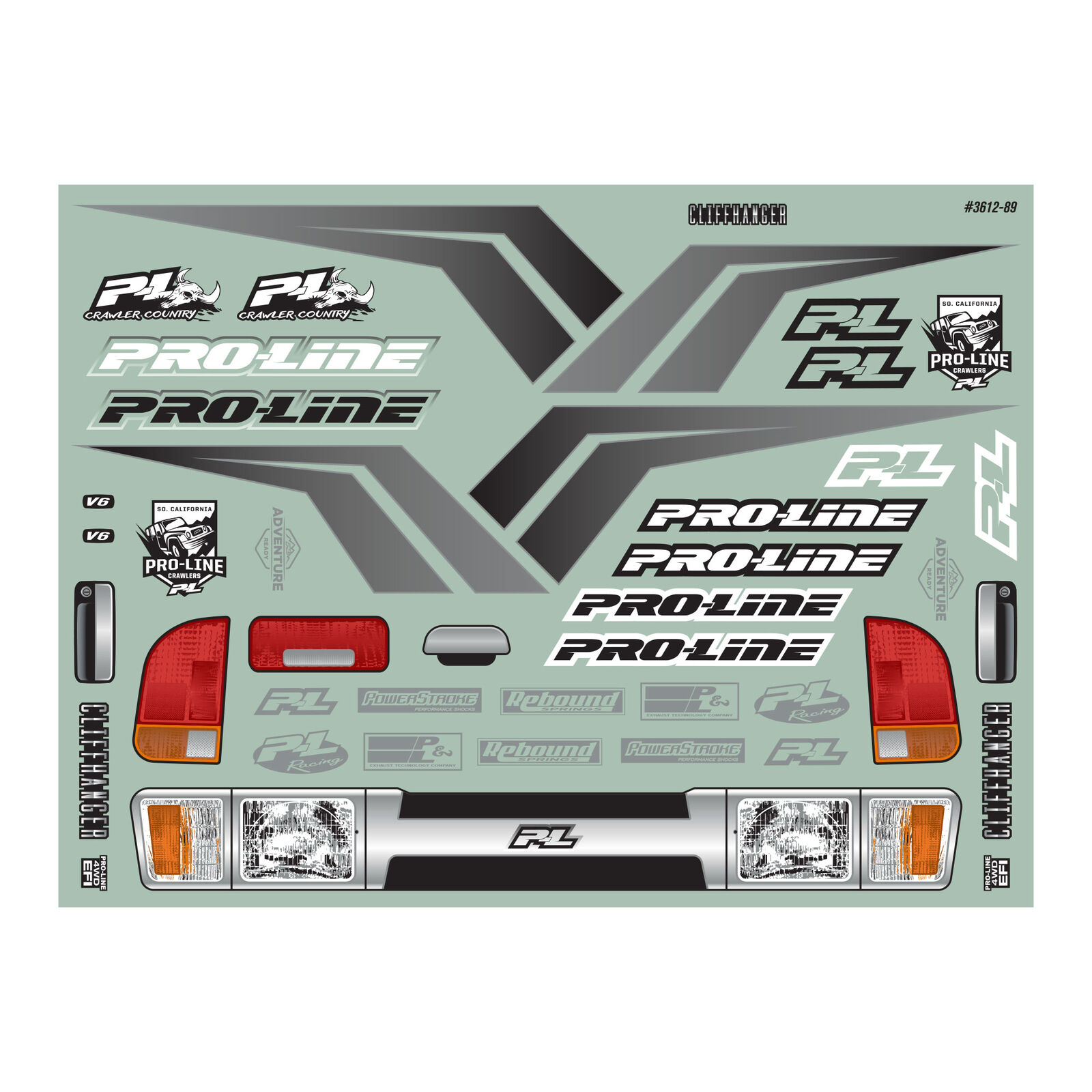 PROLINE 1/6 Cliffhanger High Performance Clear Body: SCX6 - BeachRC.com