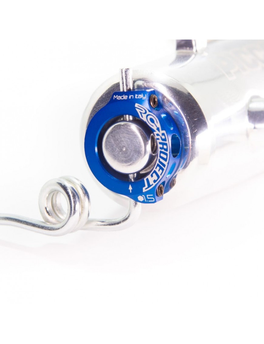 RC-Project "The Ring" muffler support (Blue) (RCPJ-A010BU) |RC nitro ...