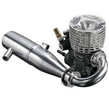 O.S. Speed 21XZ-B Spec II "Ty 110%" .21 Engine w/T-2090SC Pipe ...