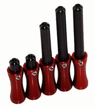GFRP ADJUSTABLE ALUMINUM BODY POST SET - RED - BeachRC.com