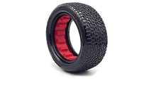 AKA Scribble 2.2" Front 4WD Buggy Tires (2) (Clay) - BeachRC.com