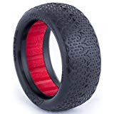 AKA "EVO" Typo Front 4WD Buggy Tires (2) (Clay) - BeachRC.com