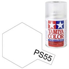 TAMIYA PS-55 Flat Clear Spray Can (3.4oz) - BeachRC.com