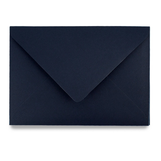 A5 Navy Blue Matte Card Blanks & Envelopes | The Paperbox