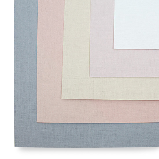 A4 Linen Textured Card Mixed Colours | The Paperbox