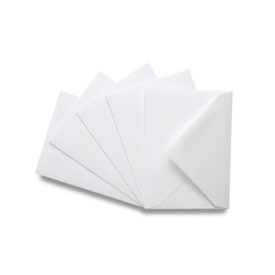A7 Luxury White Linen Card Blanks | The Paperbox
