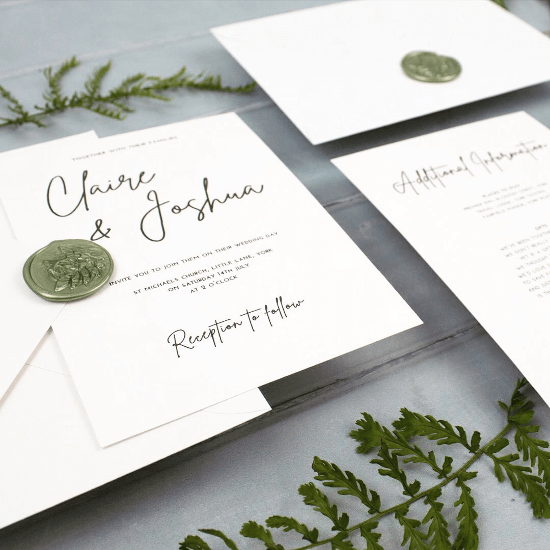 How to Print DIY Wedding Invitations - The Paperbox