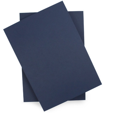 A5 Navy Blue Card Sheets | The Paperbox