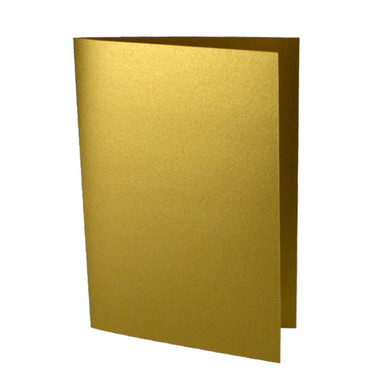 A5 Gold Pearl Card Blanks | The Paperbox