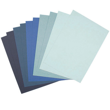 A4 Blue Matte Card Mixed Pack | The Paperbox