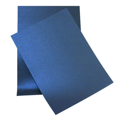 A6 Moonlight Navy Blue Pearlescent Card Sheets (50 pack) | Sale | The ...