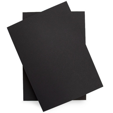 A6 Black Card Matte | 50 Sheets | Sale | The Paperbox