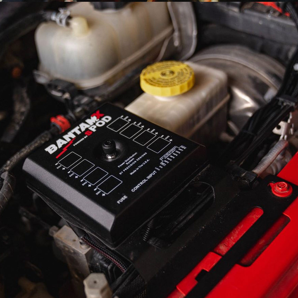 sPOD BantamX Wireless Switch Controller - Jeep JL/JT - 4x4 sPod