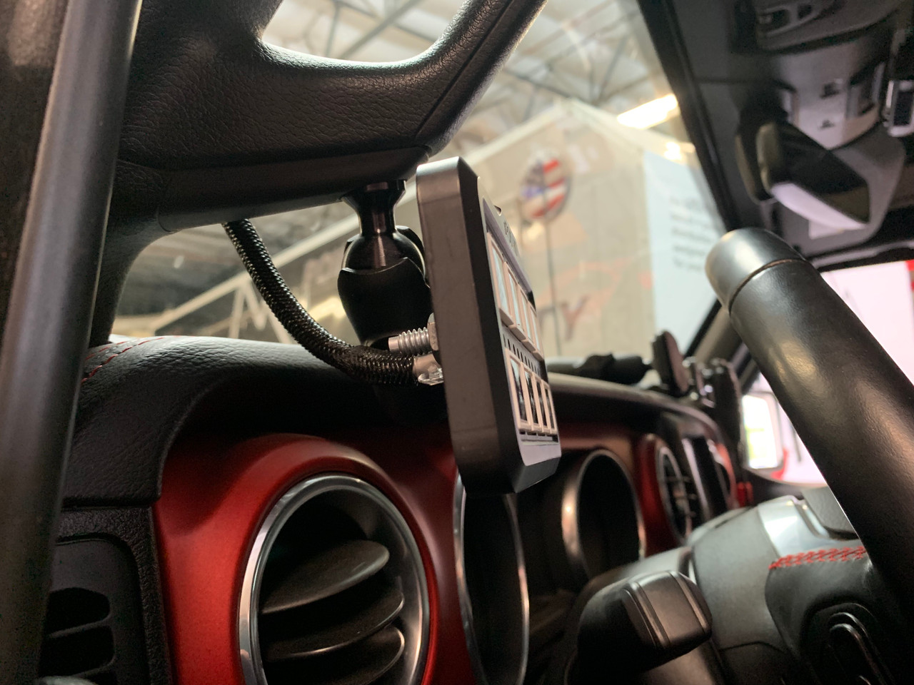 CMM A-Pillar 1-Inch Ball Mount Solution - Jeep 2018-23 Jeep JL Wrangler ...