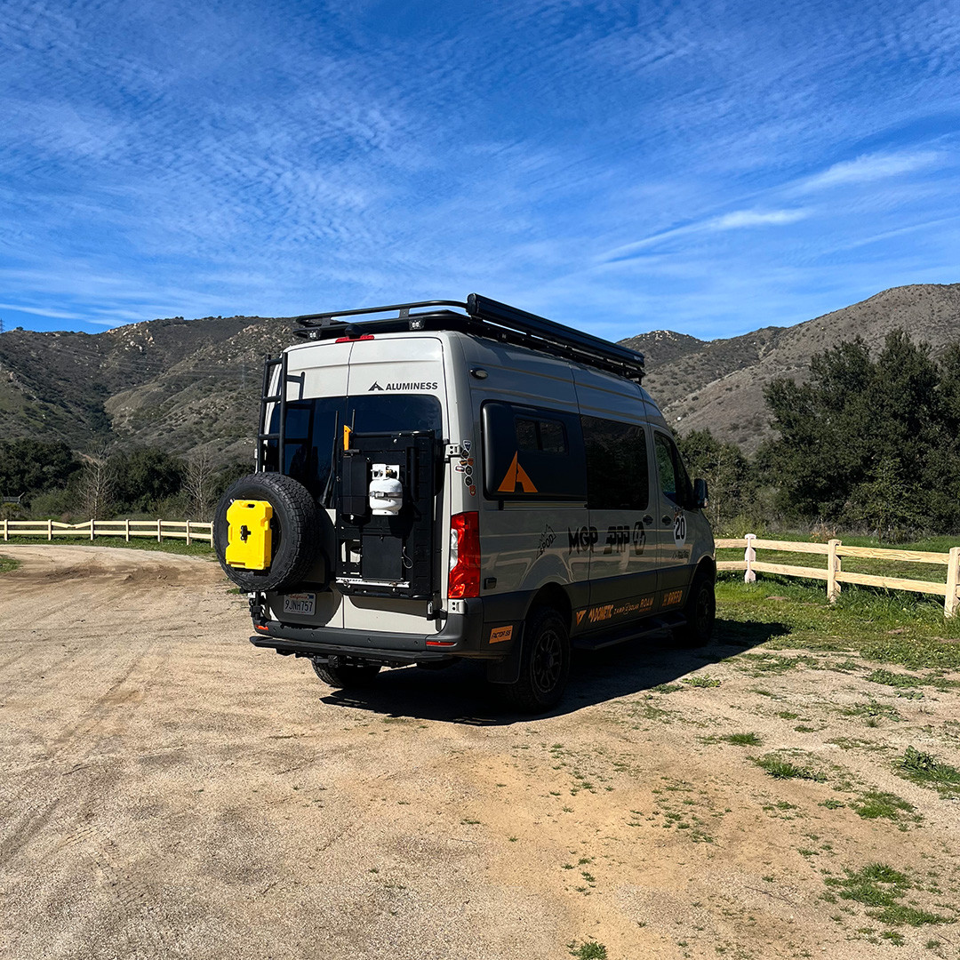 Saved By The Tire Bundle for 2019+ Sprinter vans | Aluminess