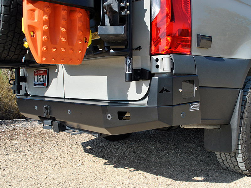 Sprinter Slimline Rear Bumper No Swing Arms | 2019-2025 | Aluminess