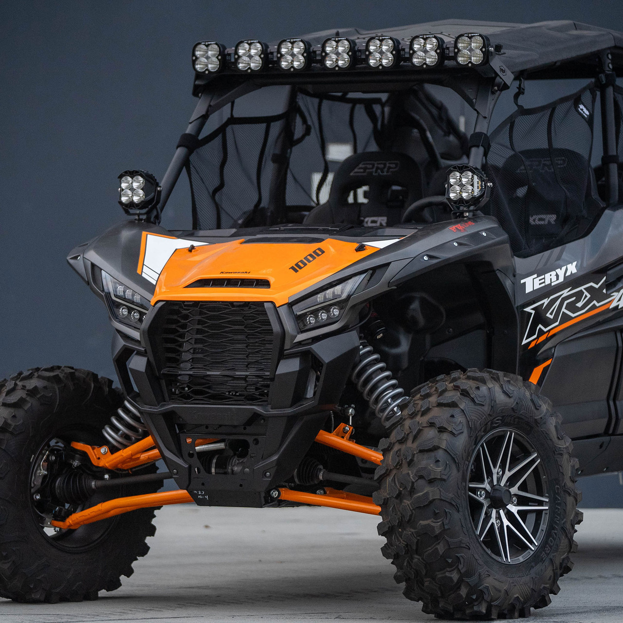 Kawasaki Teryx KRX LP4 Pro A-Pillar kit - 2020-2024 Kawasaki Teryx KRX 1000 - Baja Designs - Off ...