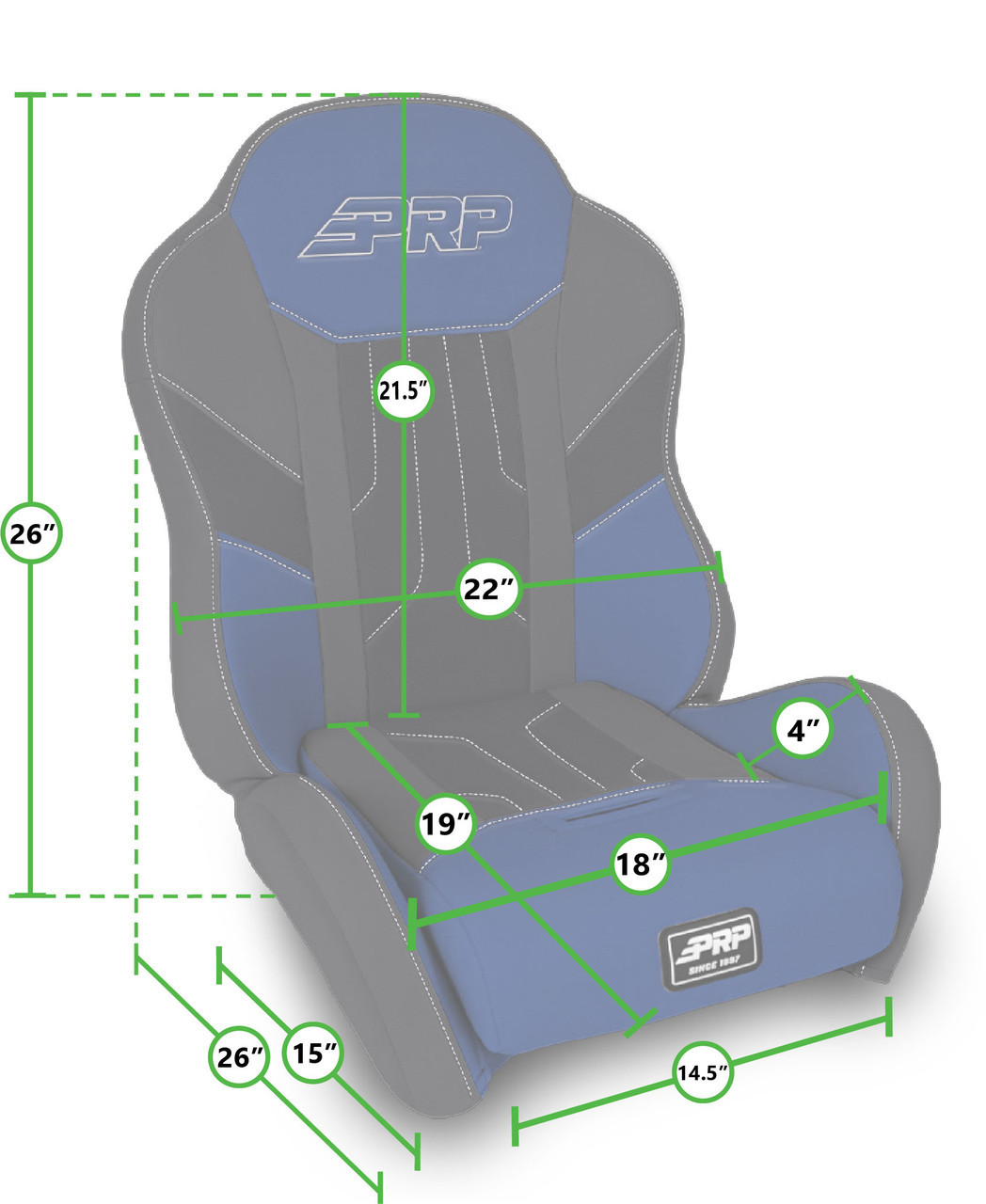 Rapid Suspension Boat Seat (Custom) | PRP Seats