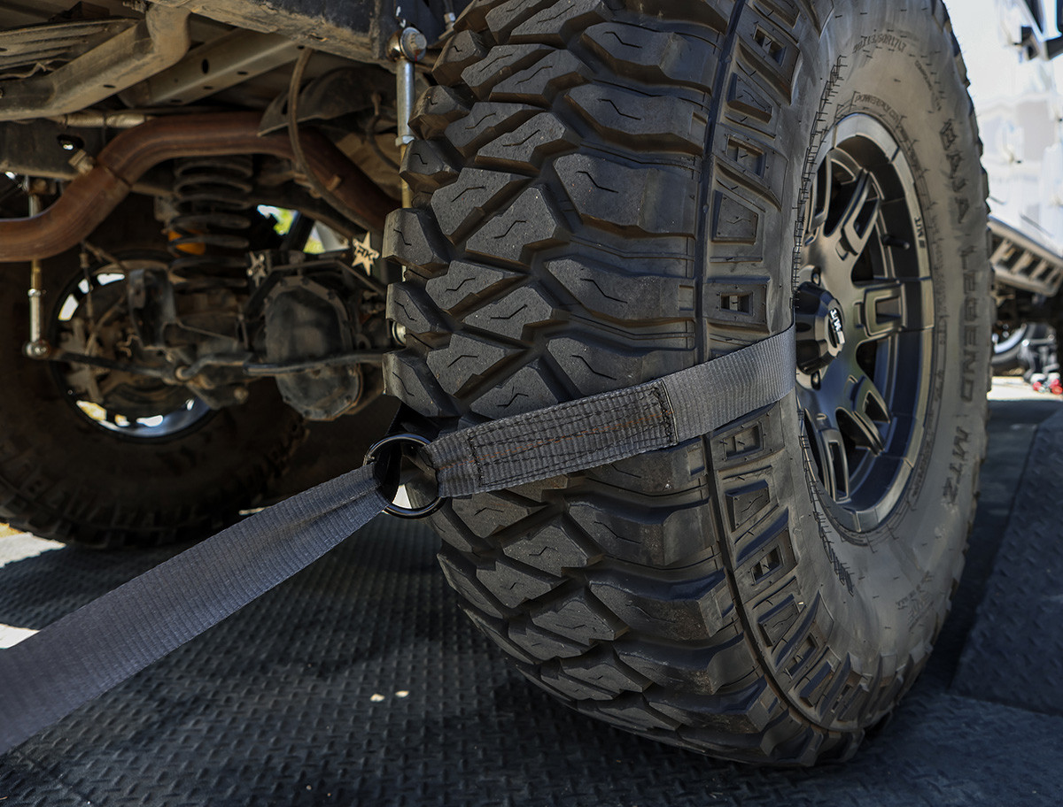 2” Heavy Duty Through the Wheel Lasso Tie Down | PRP Seats