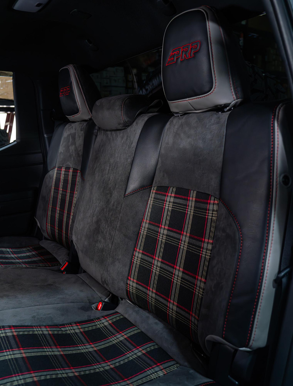 Rear Bench Covers for 2024+ Toyota Tacoma (Custom) | PRP Seats