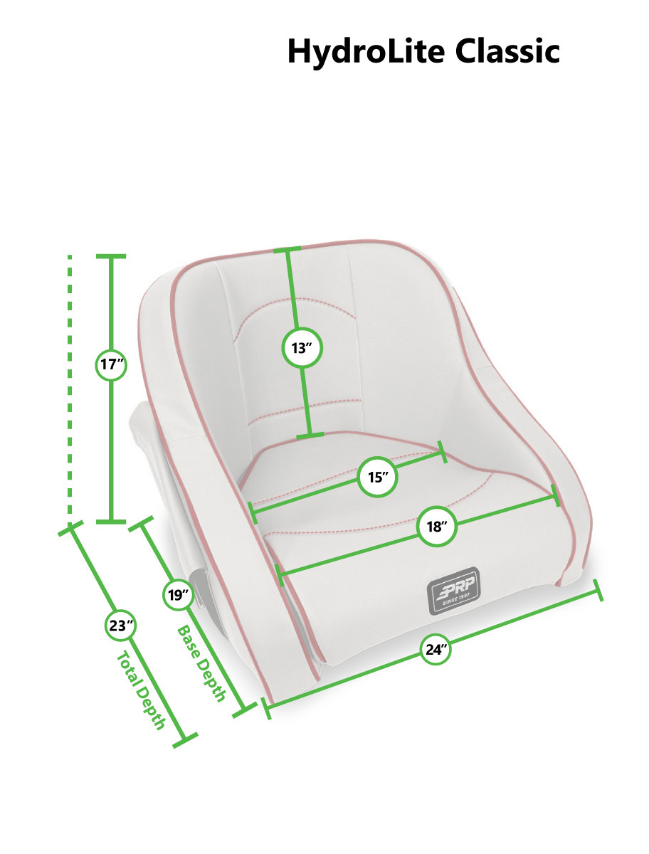 Hydro Lite Classic Boat Seat | PRP Seats