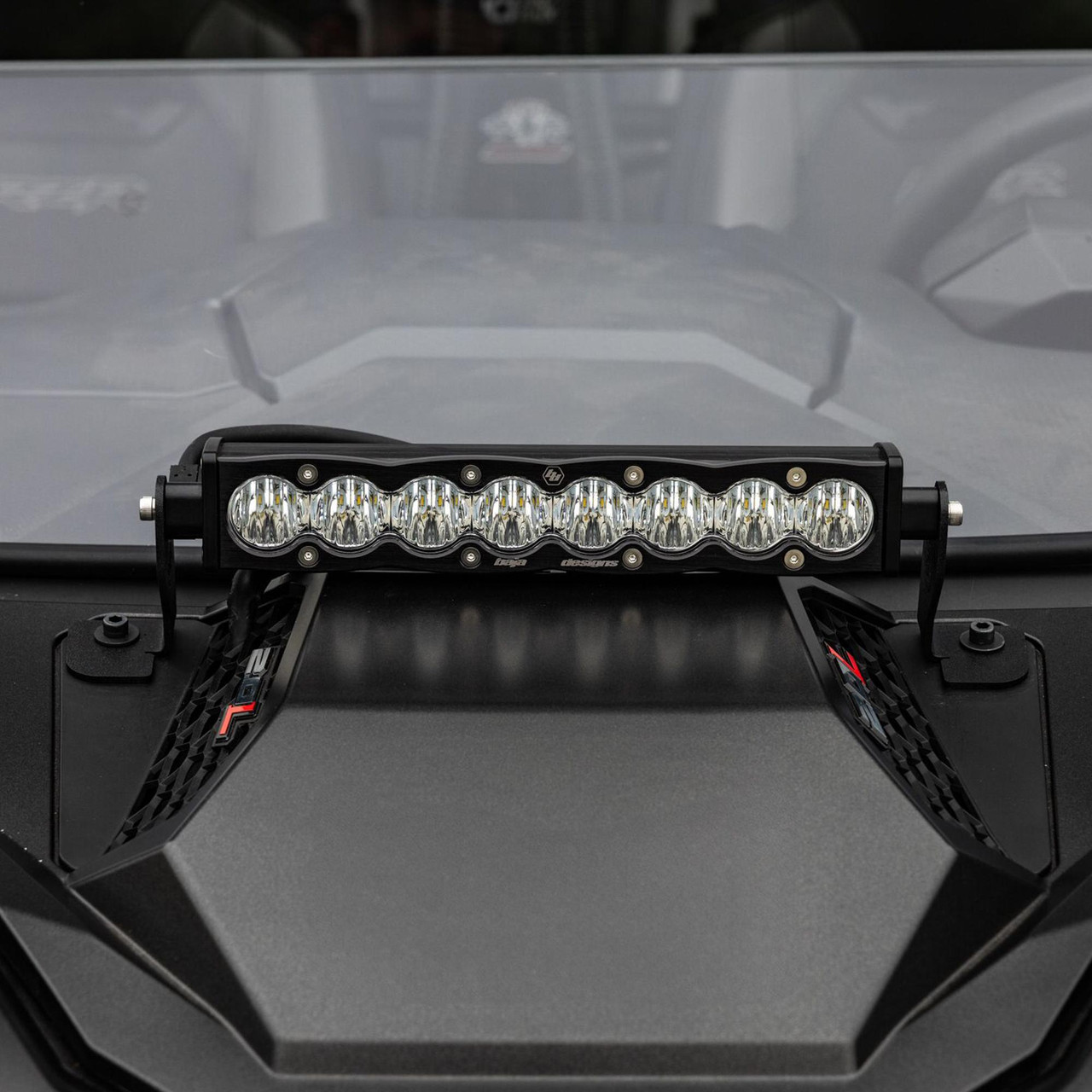 S8 10" Light Bar Hood Mount Kit - Polaris 2025 RZR Pro-R; Pro-S; Pro-XP ...