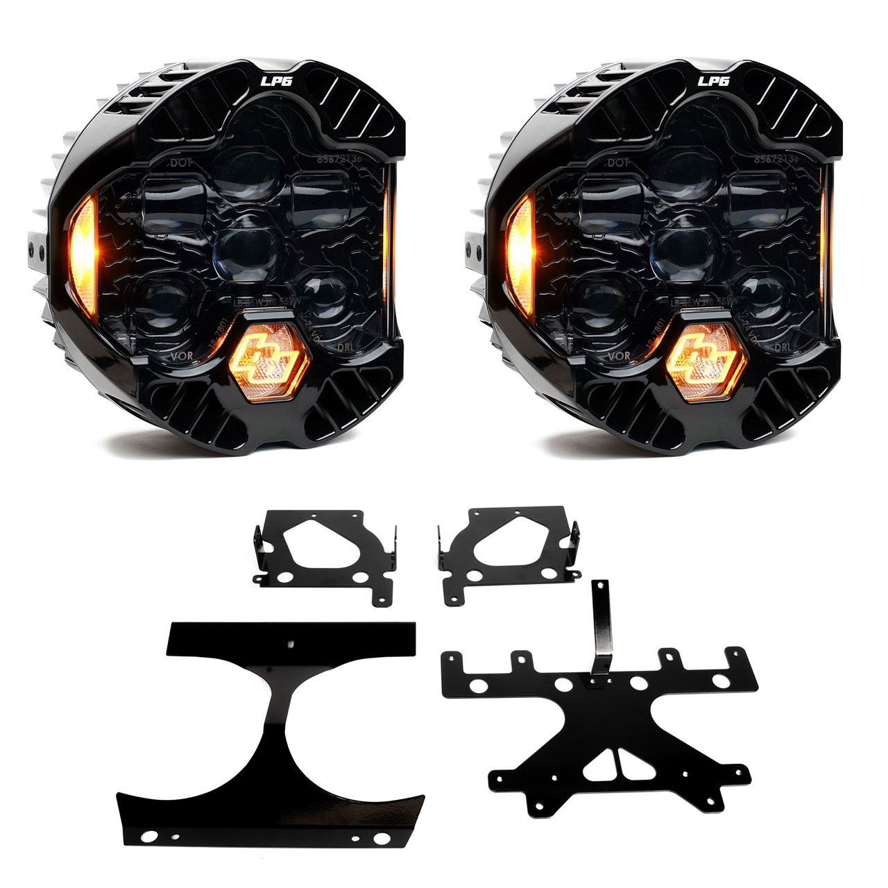 Harley Road Glide LED Headlight – DOT LP6 (2015–2023) | Baja Designs