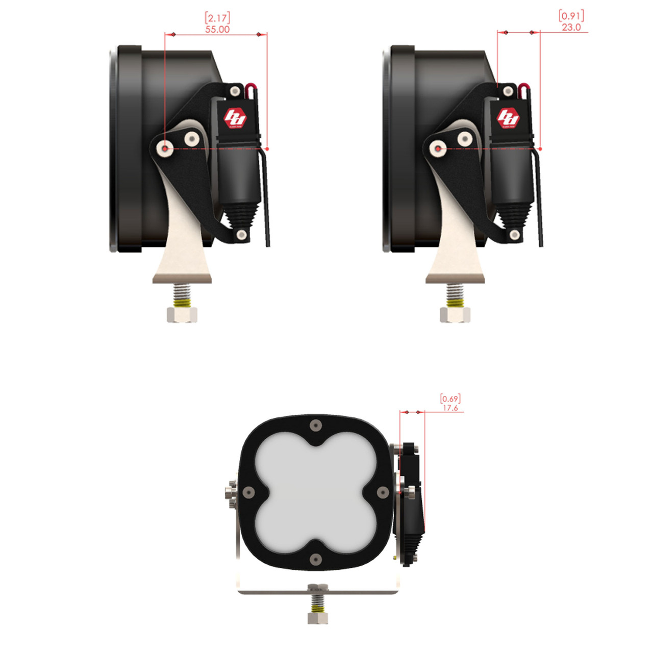 REFLEX™ Light Actuator Kit – LP4/LP6/LP9/XL-M Housing - Universal ...