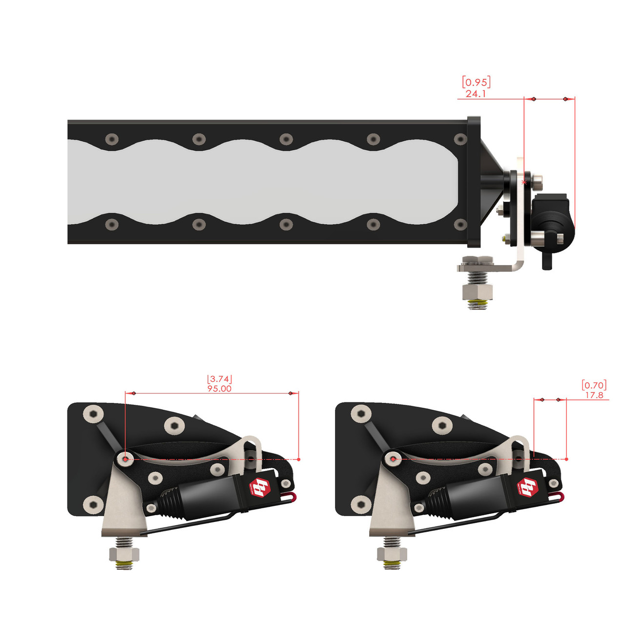 REFLEX™ Light Actuator Kit – OnX6+ Light Bar - Universal - Baja Designs ...