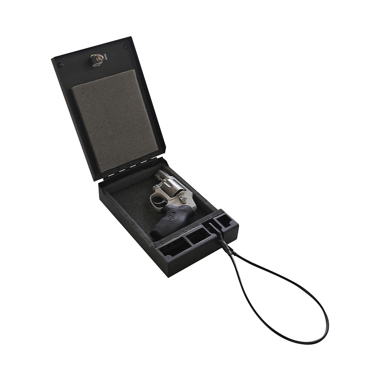 Portable Safe For Compact Pistols - Universal - Tuffy Security Products