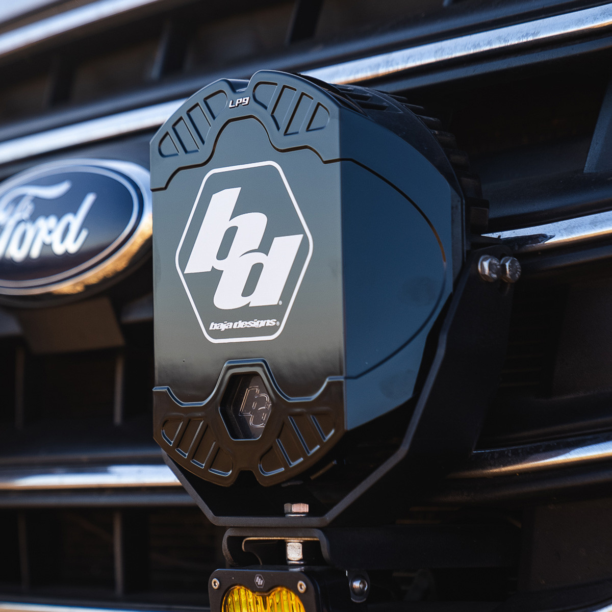 LP9 Single Rock Guard - Universal - Baja Designs - Off-Road LED & Laser ...