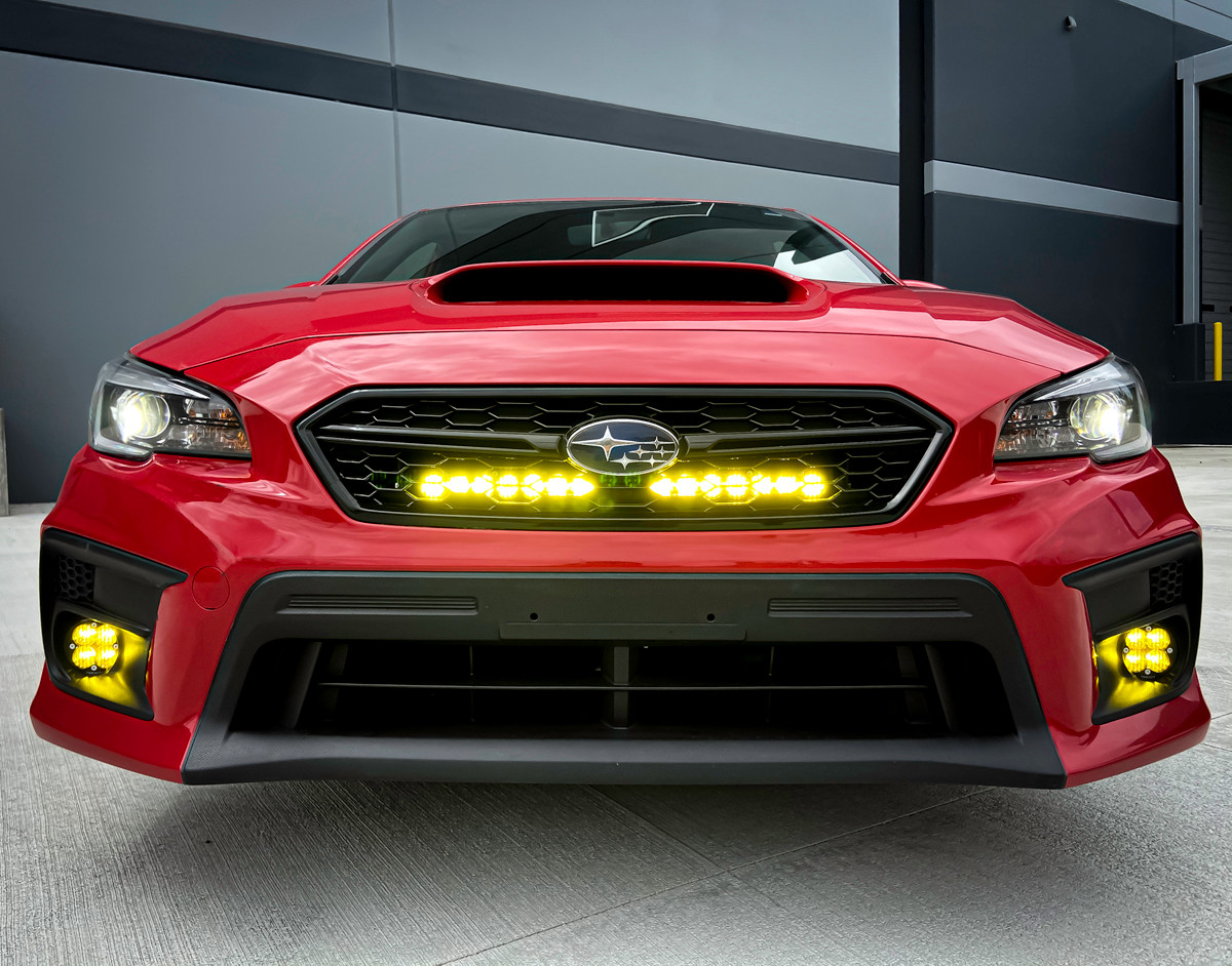 Subaru S8 20 Inch Grille Light Kit - Subaru 2018-21 WRX/WRX STI - Baja ...