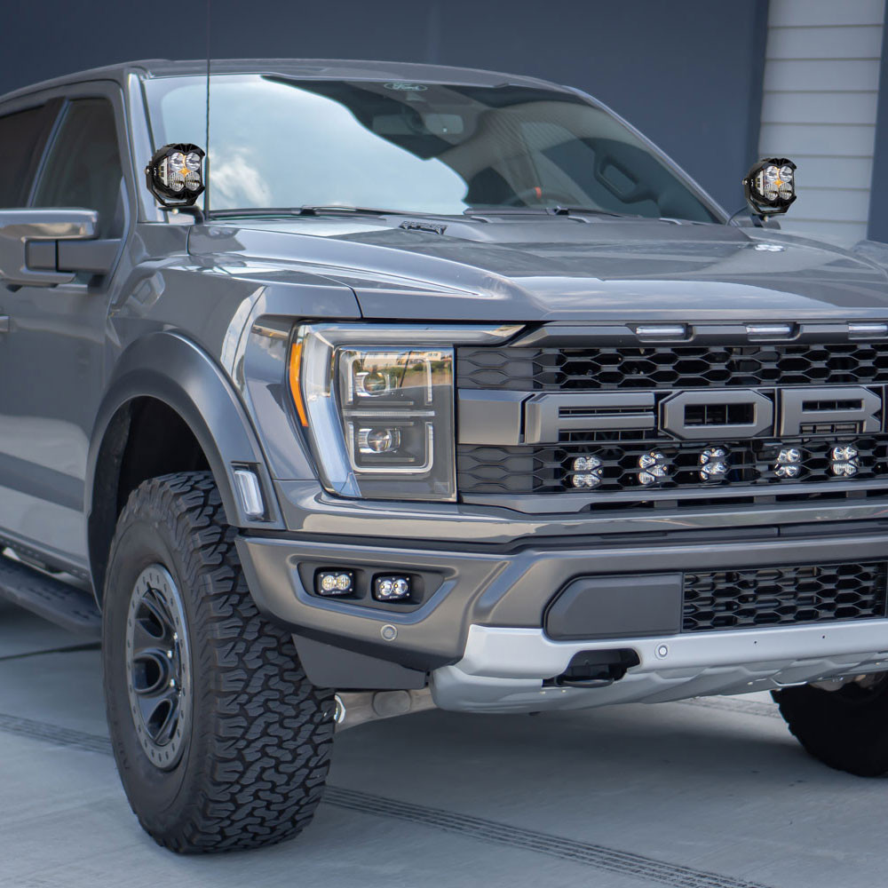 Ford LP4 Pro A-Pillar Light Kit - 2021-2025 Ford Raptor / Raptor R ...
