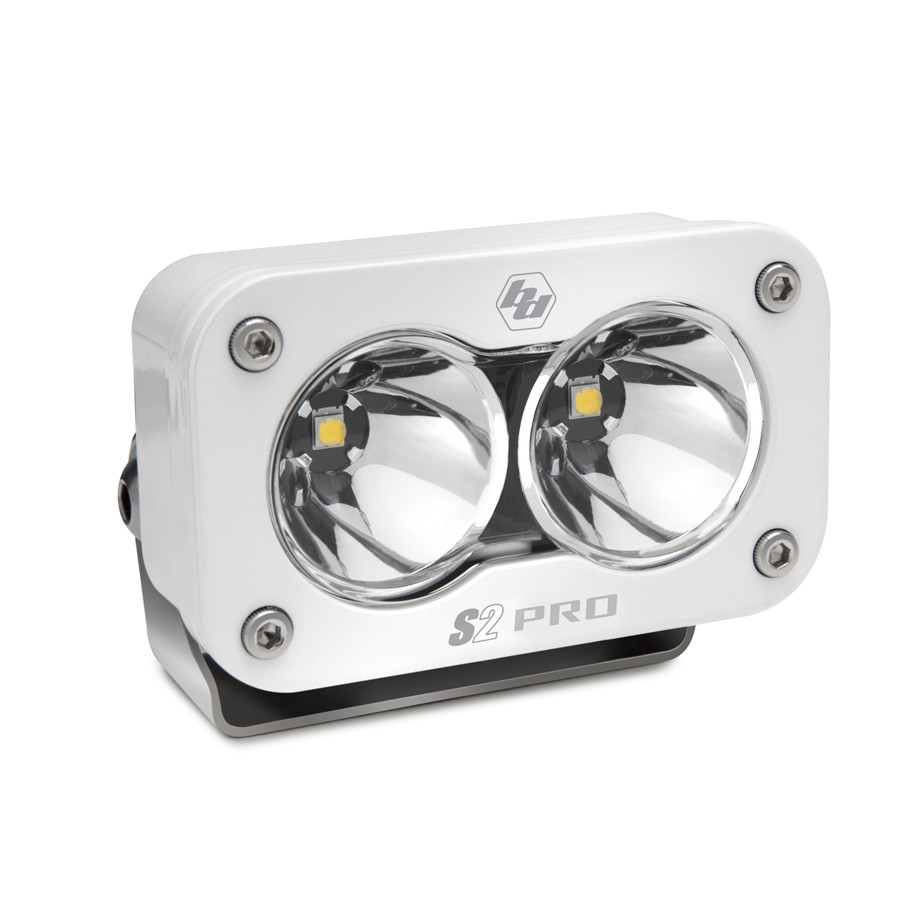 S2 Pro White LED Auxiliary Light Pod - Universal - Baja Designs - Off ...
