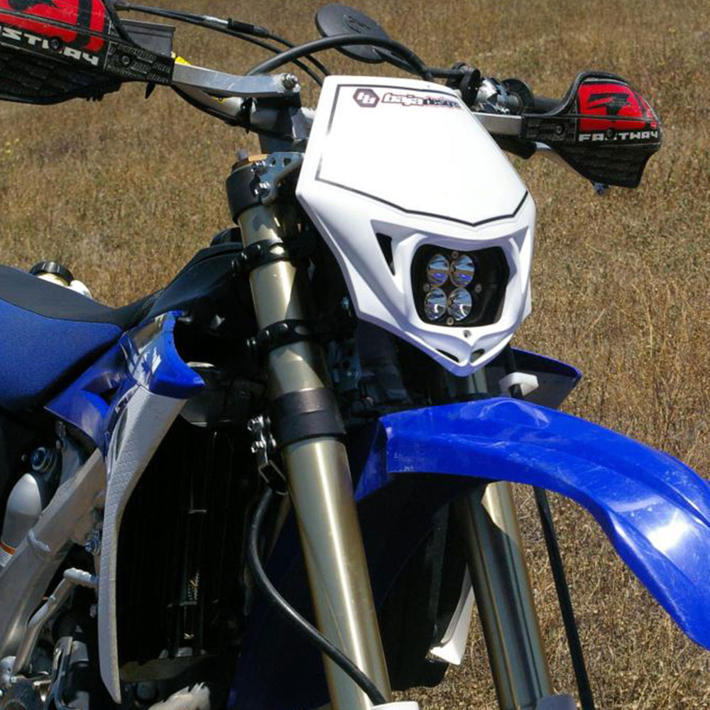 Motorcycle Squadron Pro (D/C) Headlight Kit w/ Shell - Universal - Baja ...