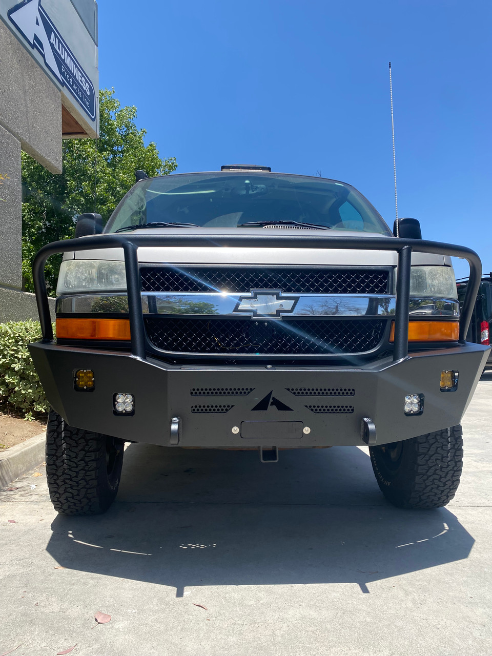Chevy Express Front Bumper | 2003-2025 | Aluminess