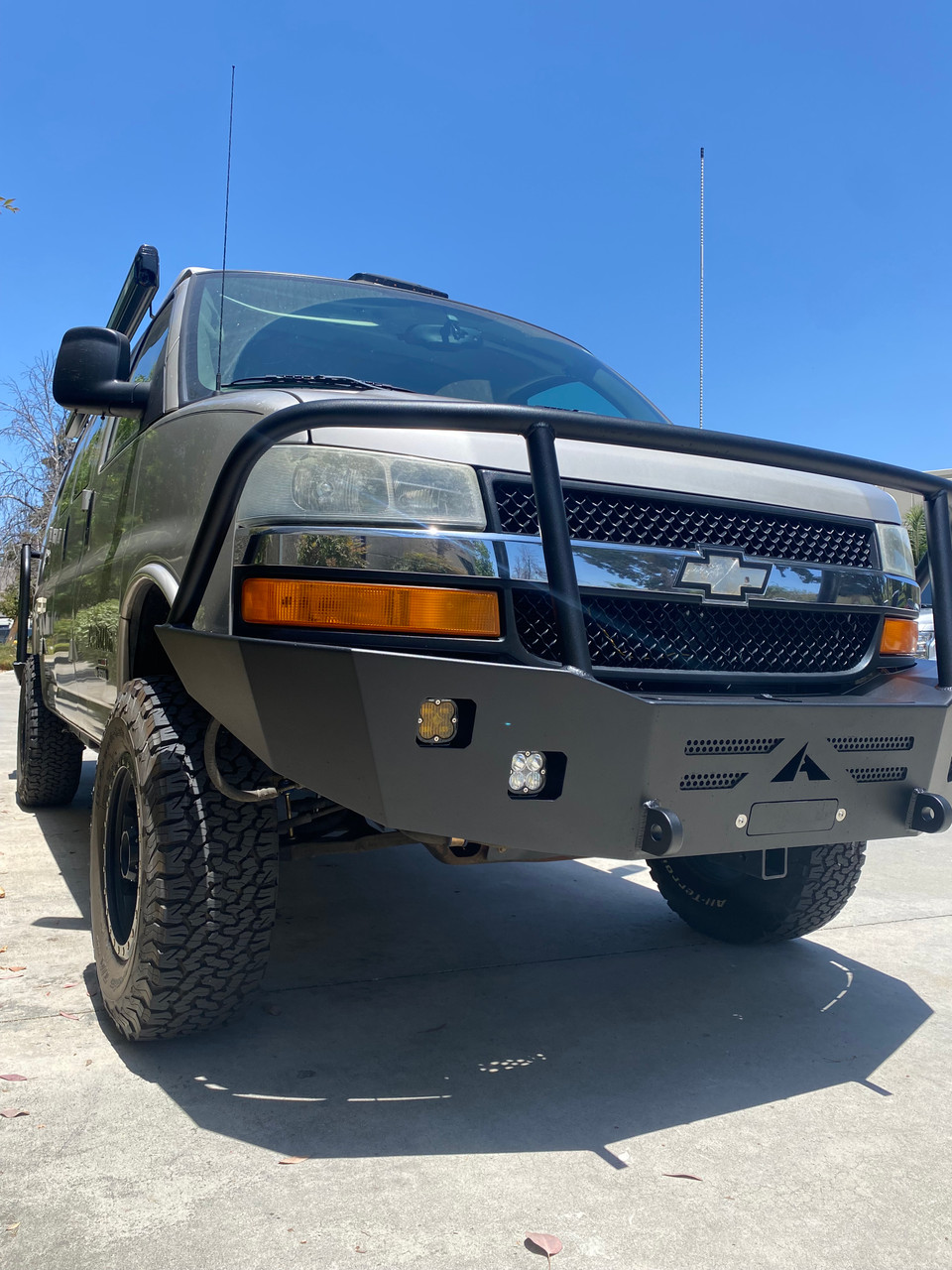 Chevy Express Front Bumper | 2003-2025 | Aluminess