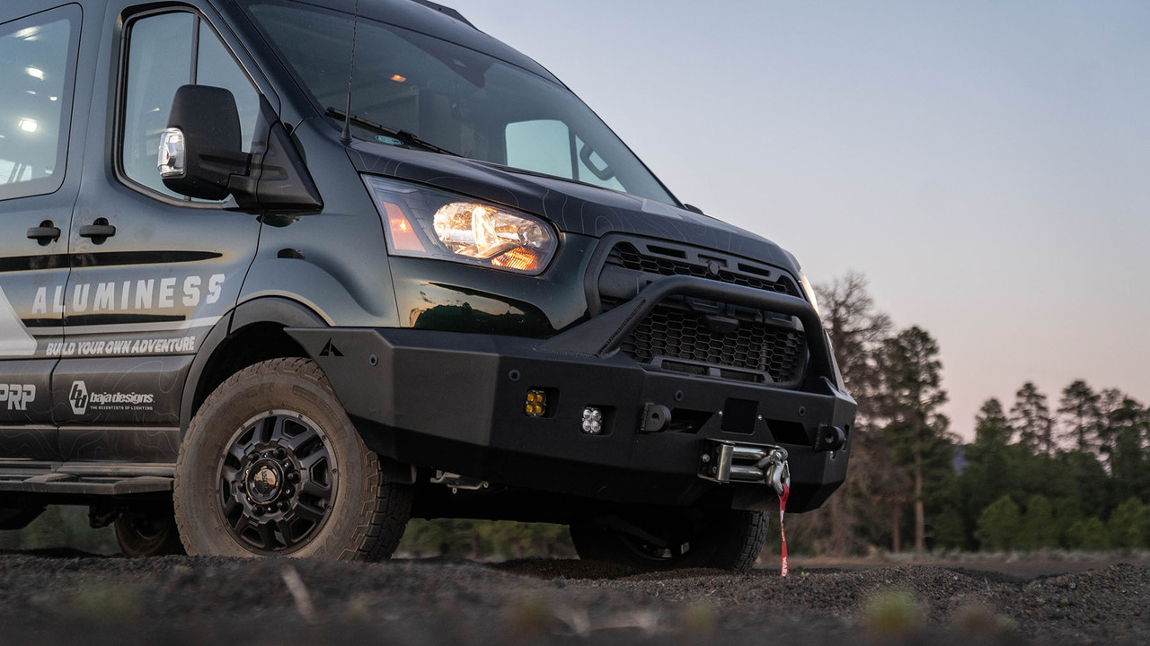 Ford Transit Front Winch Bumper | 2020-2025 | Aluminess