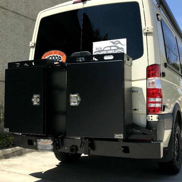 Sprinter Slimline Rear Bumper | 2007-2018 | Aluminess