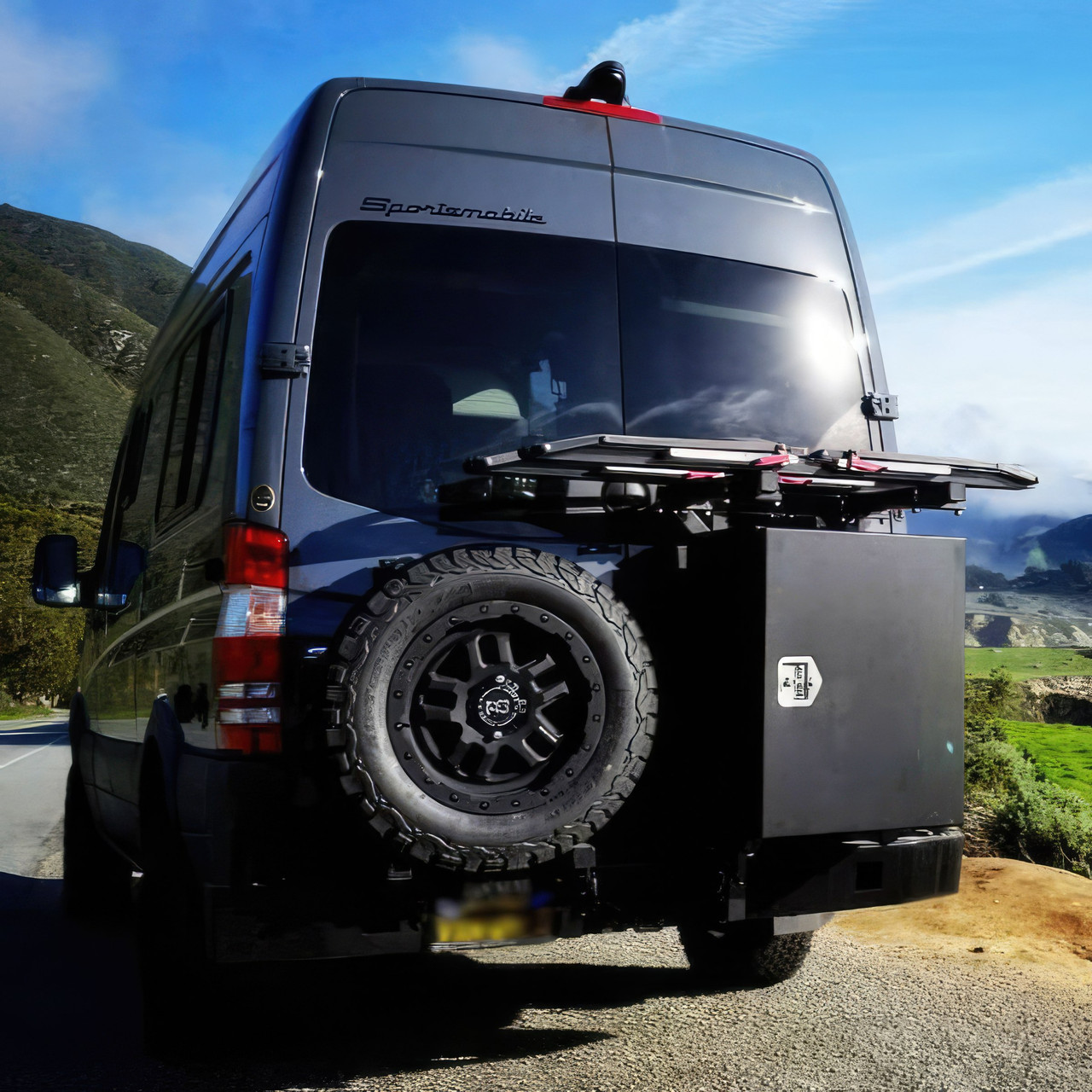 Sprinter Slimline Rear Bumper | 2007-2018 | Aluminess