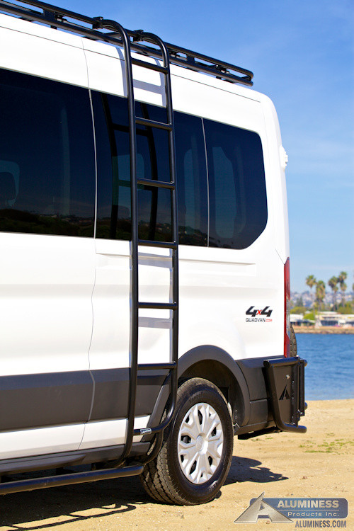 Ford Transit Side Ladder | 2020-2025 | Aluminess