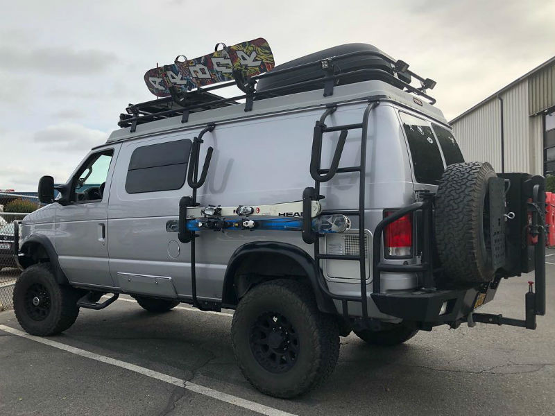 Ford E-Series Surf Board Pole | 1992-2014 | Aluminess