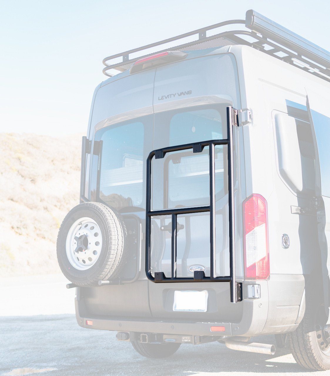 Ford Transit Rear Door BackPAC Combo | 2015-2025 | Aluminess