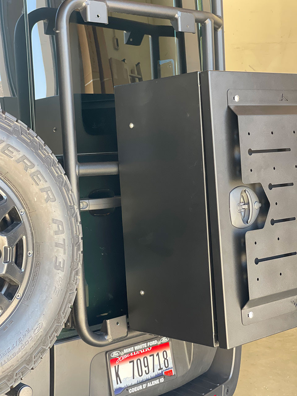 Ford Transit Rear Door Rack Base Unit | 2015-2025 | Aluminess