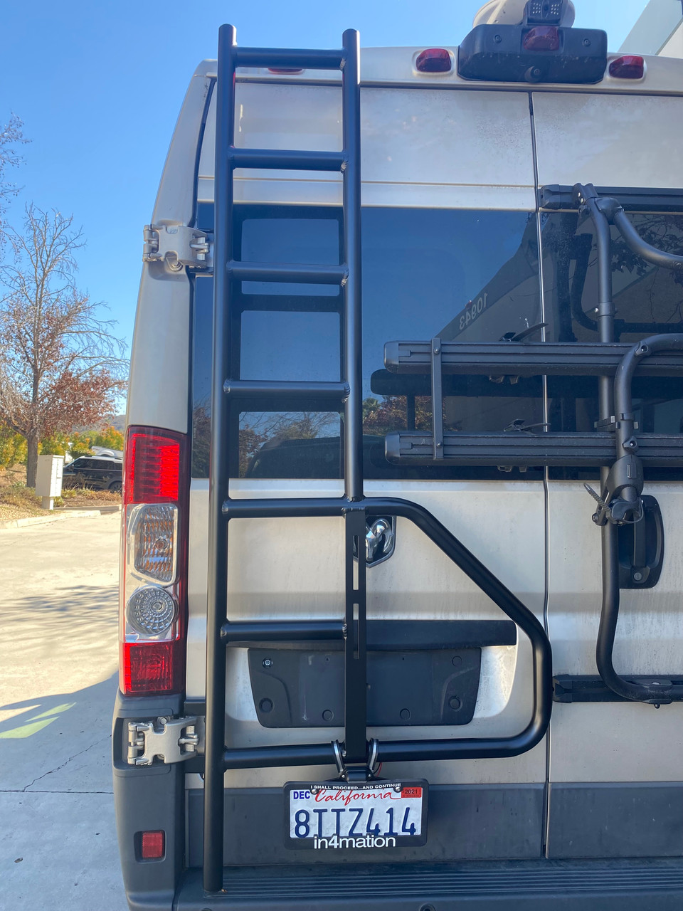 Ram Promaster Rear Door Ladder | 2014-2025 | Aluminess