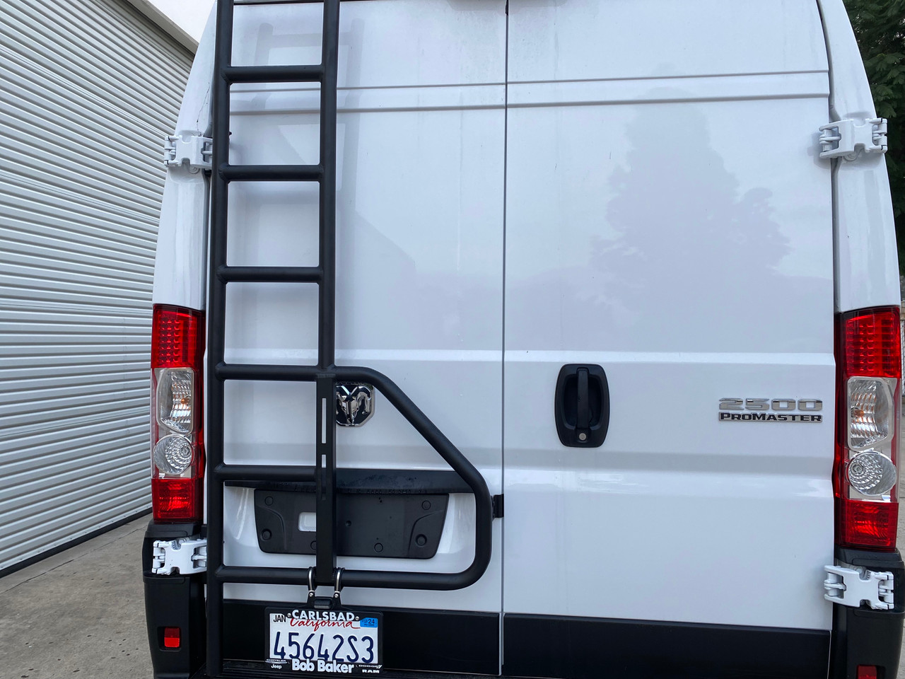 Helpful Rear Door Ladder for Dodge Promaster