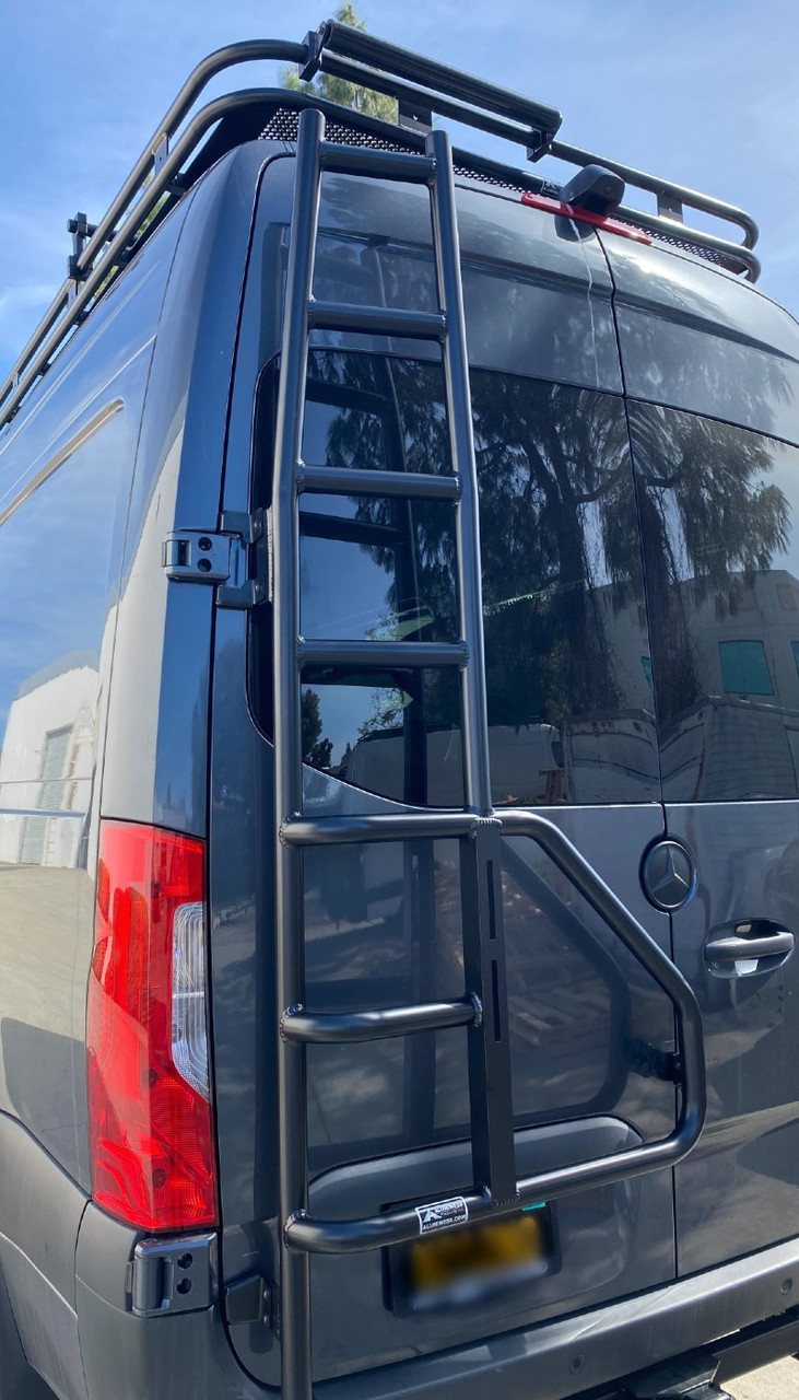 Sprinter Rear Door Ladder | 2019-2025 | Aluminess