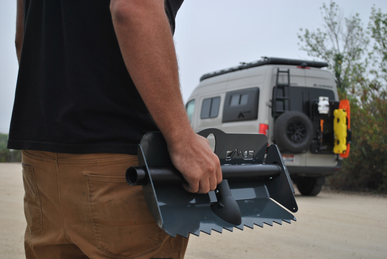 DMOS Stealth Shovel (Black) - Universal | Aluminess
