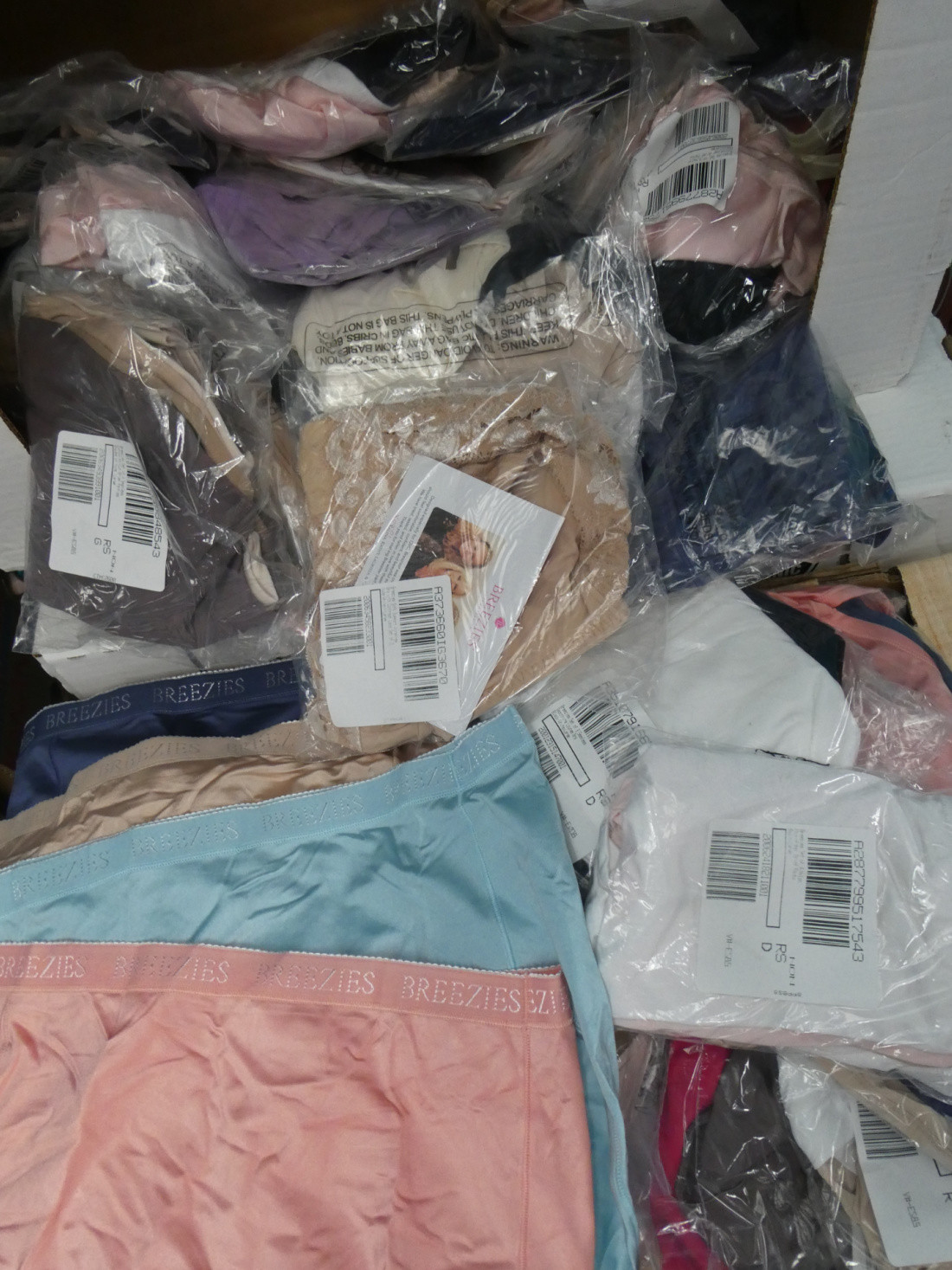 Wholesale Liquidation Bras, Panties, Lingerie and Intimates