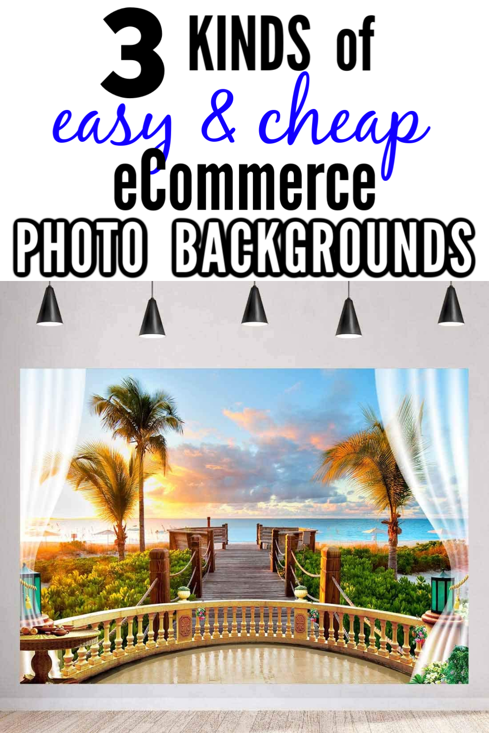 3 EASY & Cheap Creative eCommerce Photography Background / Backdrop ...